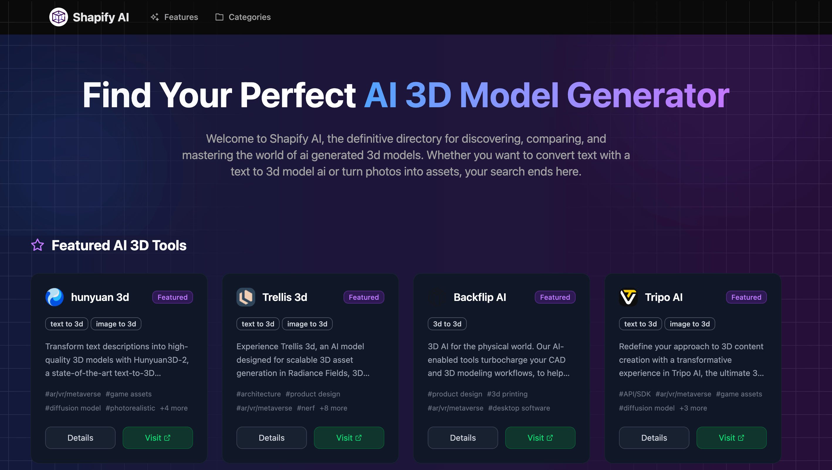Shapify AI: The #1 AI 3D Model Generator Directory